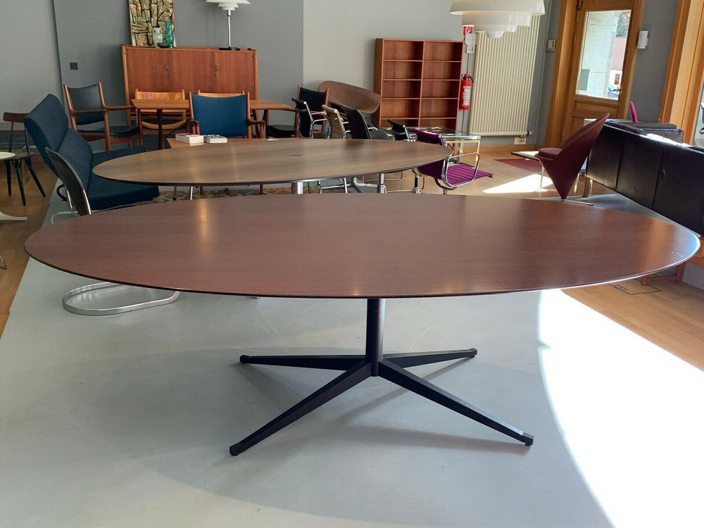 Oval Dining or Office Table by Florence Knoll for Knoll Inc / Knoll ...