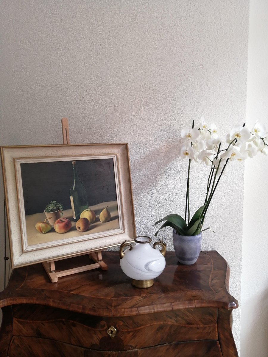 Aimé Barraud, Fruits et Cactus et Bouteille de Vin, 1940 bei Pamono kaufen