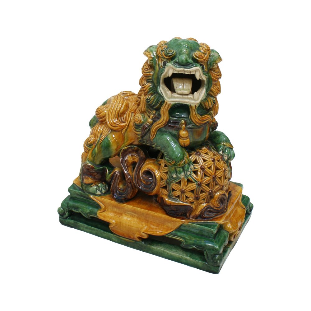 20th Century Chinese Foo Lions, Set of 2 for sale at Pamono