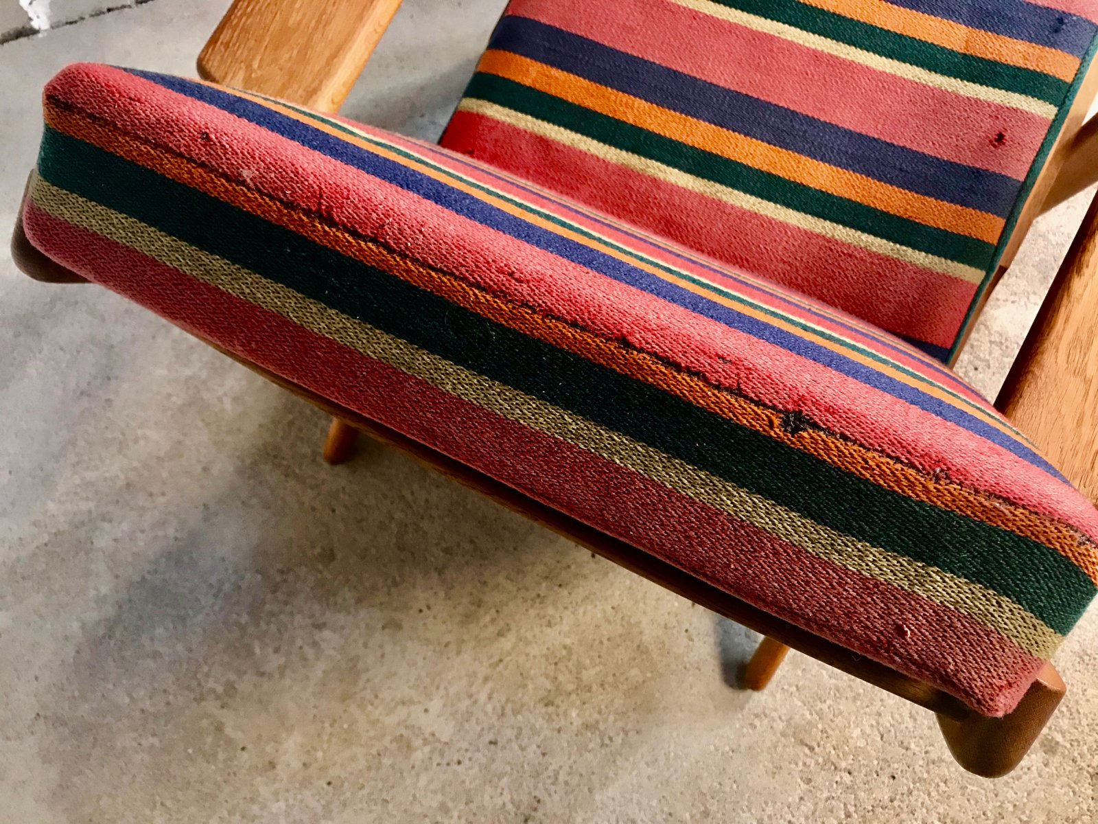 Sedia GE-290 Plank di Hans J. Wegner per Getama in vendita su Pamono