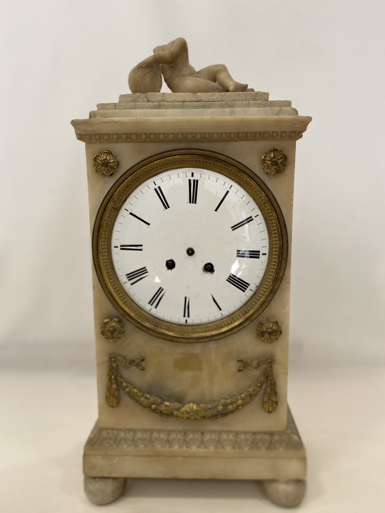 Alabaster Clock bei Pamono kaufen