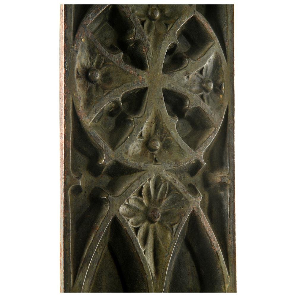 Cast Iron Gothic Religious Plaque for sale at Pamono