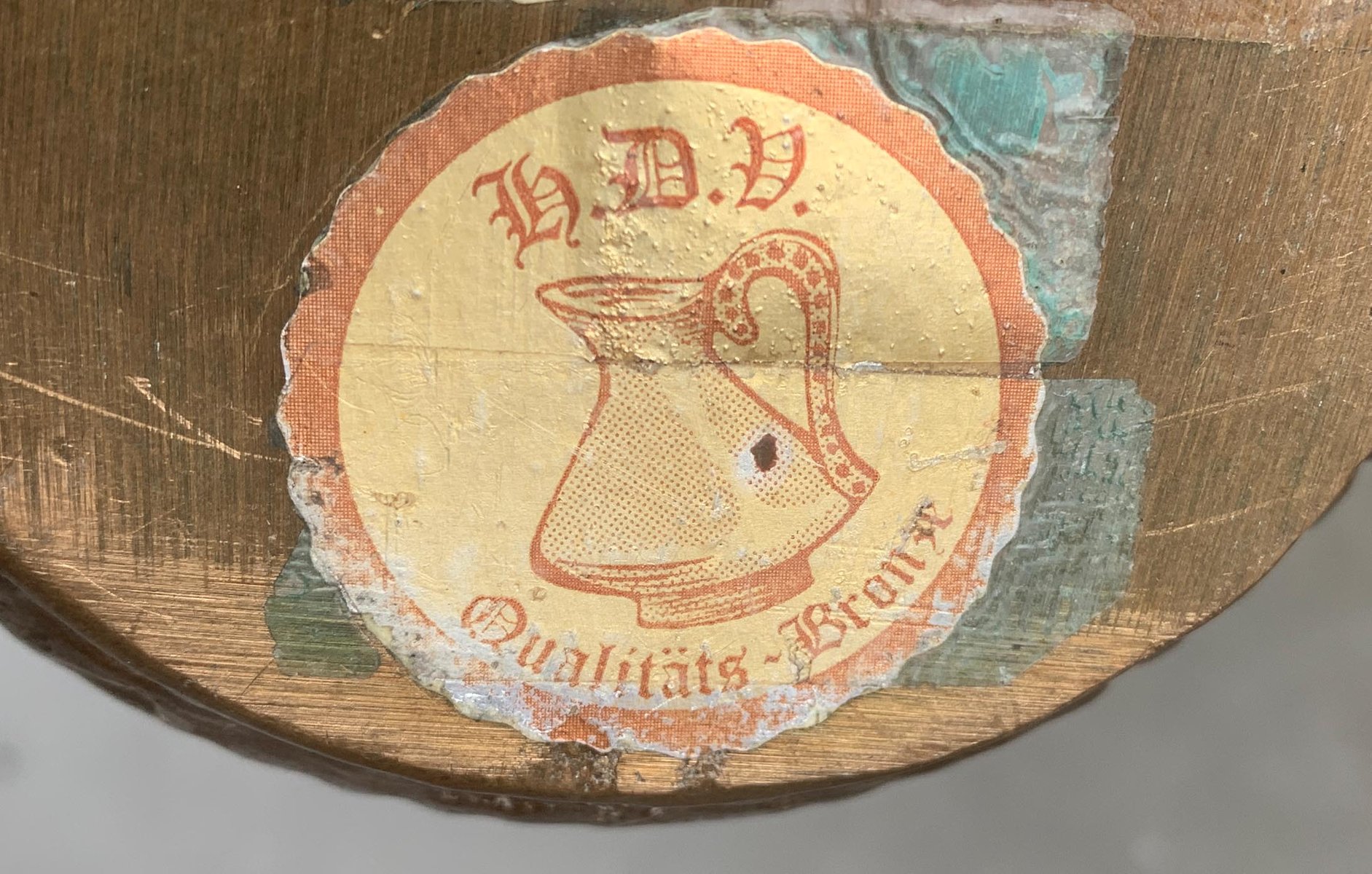 Vintage German Brutalist Bronze Totem Pot by Horst Dalbeck for HDV ...