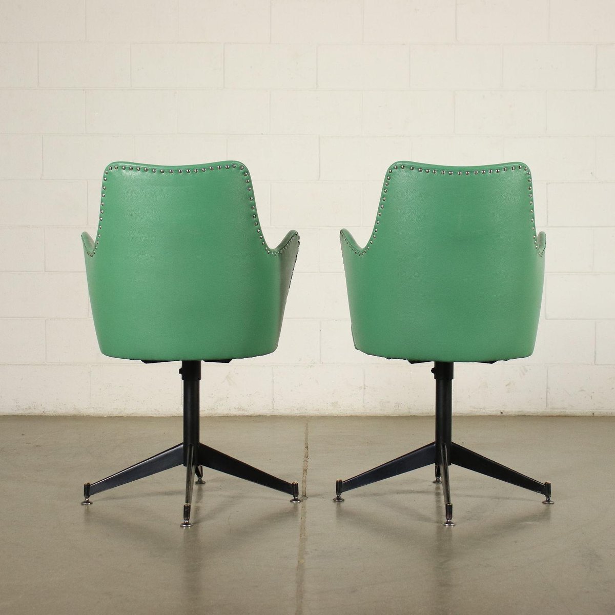 Swivel Chairs, 1950s, Set of 2 for sale at Pamono