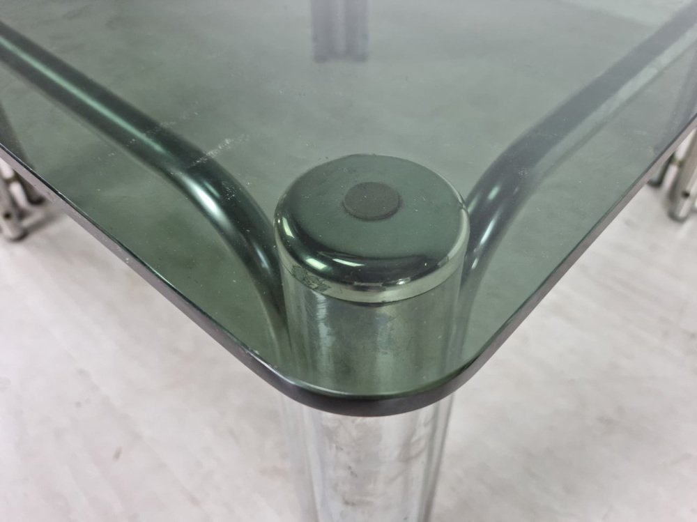 Vintage Low Square Table for sale at Pamono