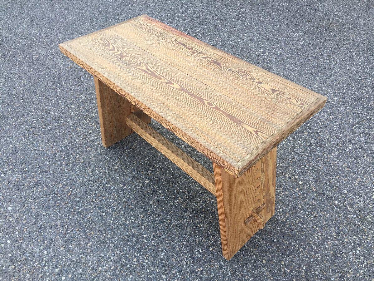Pitch Pine Console Table bei Pamono kaufen