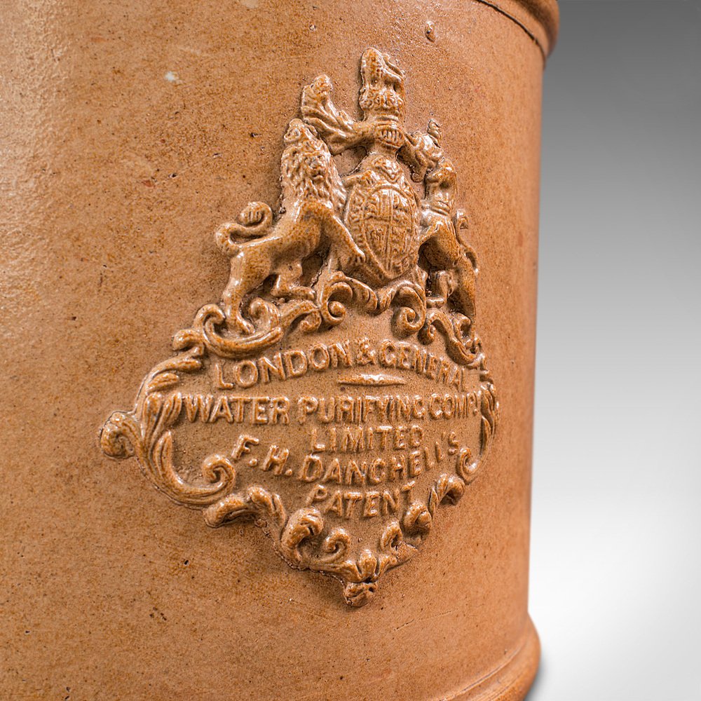 Antique English Victorian Decorative Water Purifying Filter in Ceramic ...