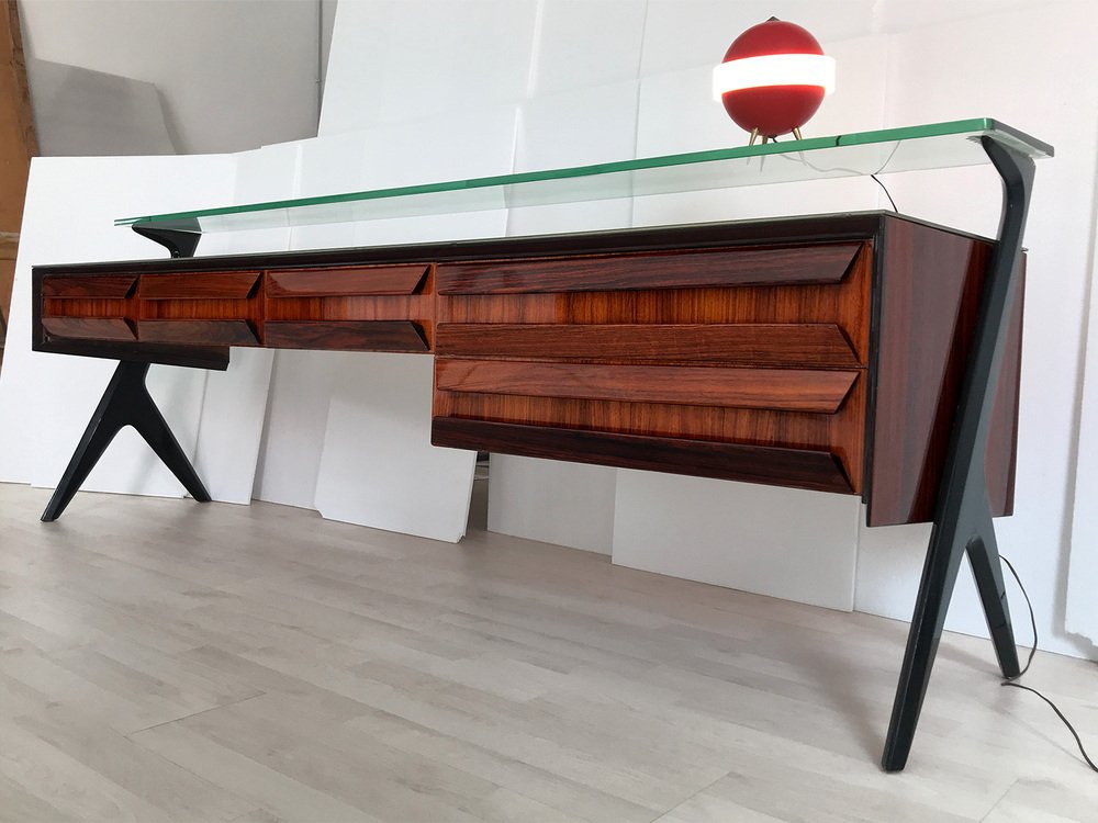 Mid-Century Italian Sideboard or Vanity Dresser by Vittorio & Plinio ...