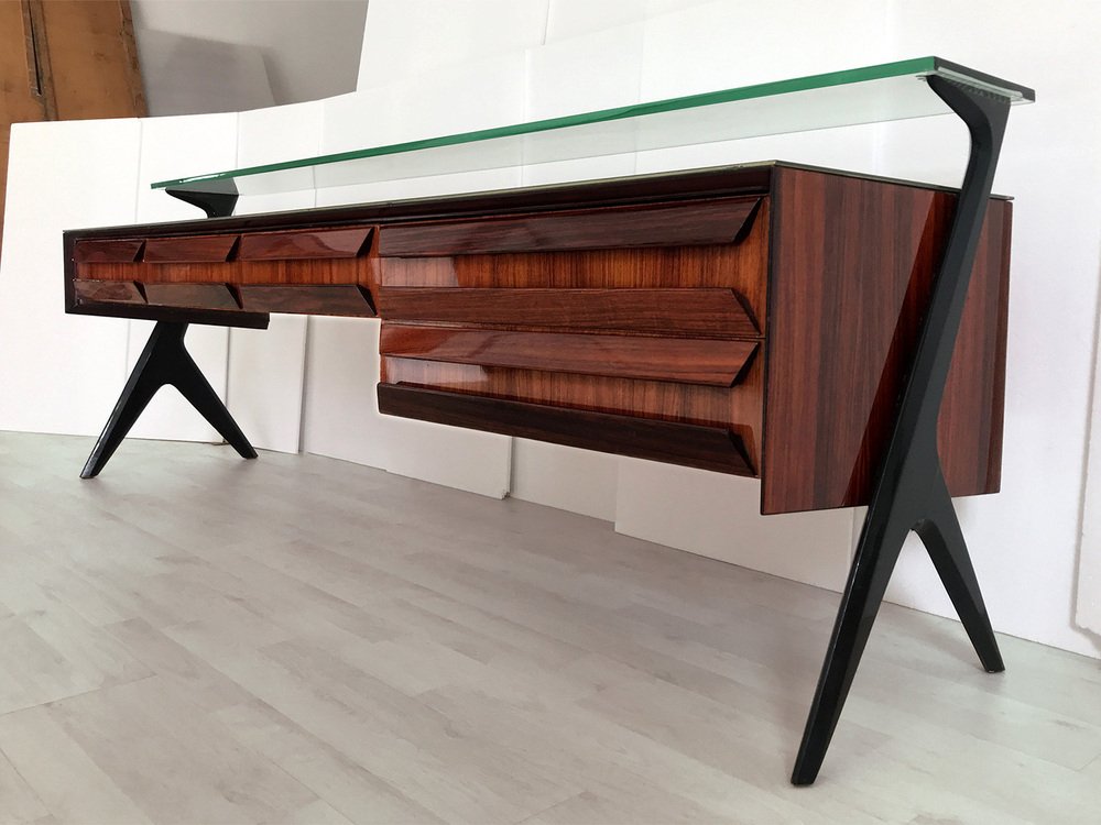 Mid-Century Italian Sideboard or Vanity Dresser by Vittorio & Plinio ...