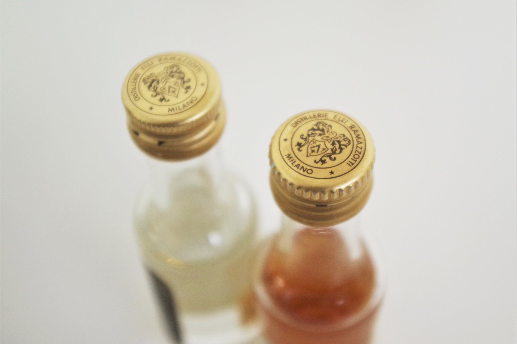 Liquor Bottle & Shot Glass Casket from Distillerie F.lli Ramazzotti ...