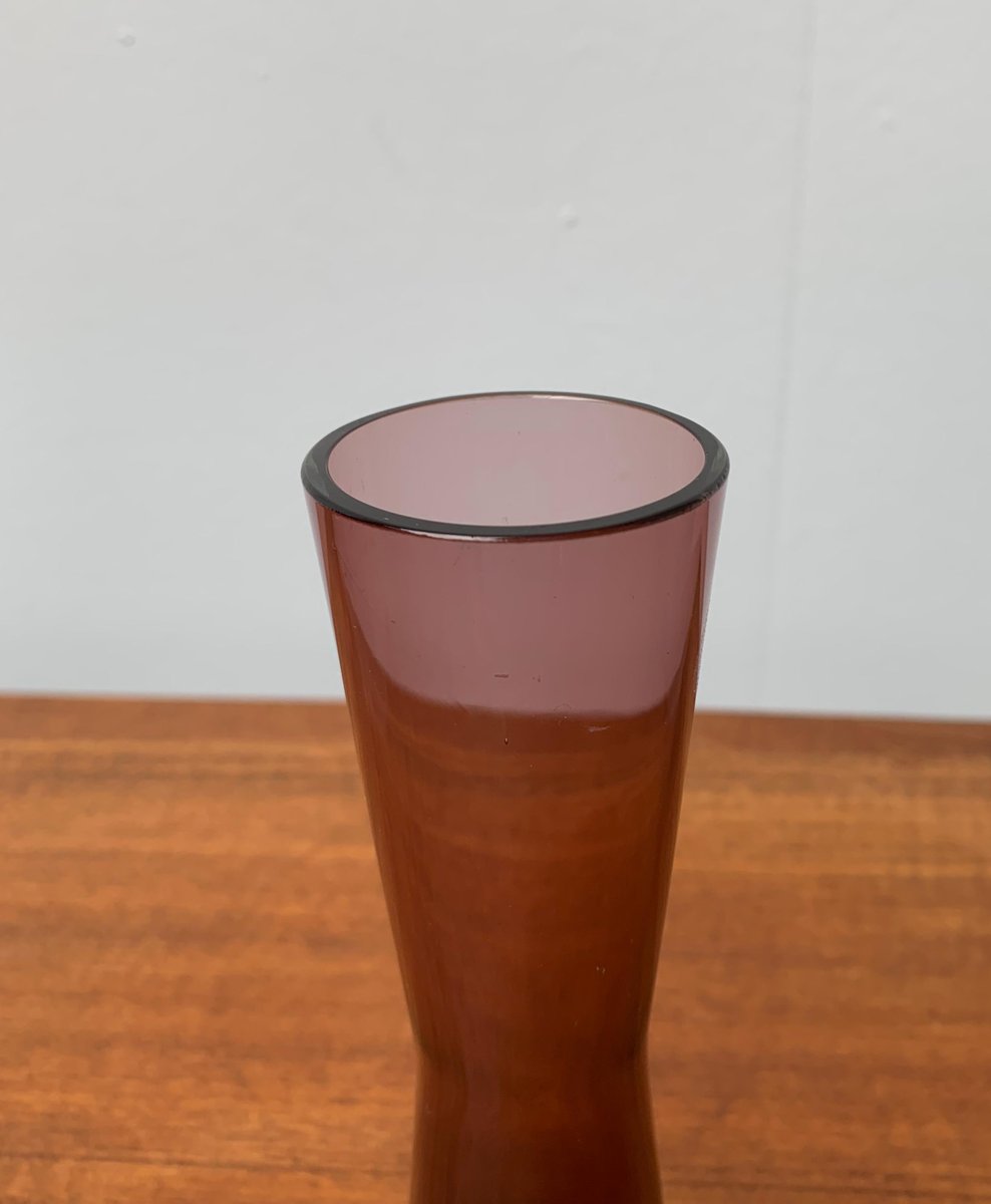 Vintage Finnish Glas Vase from Riihimäki, Finnland for sale at Pamono