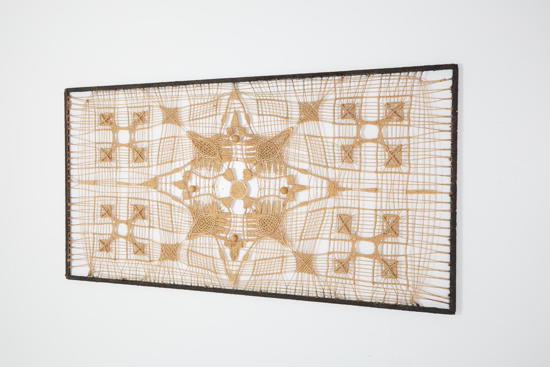 Hand-Woven Craftsman Wall Artwork for sale at Pamono