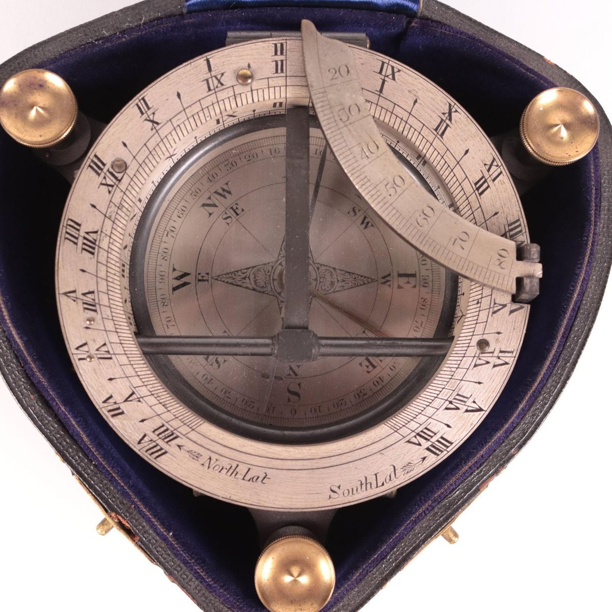 Equinine Meridiana Kompass von Richard Tangye, Birmingham bei Pamono kaufen