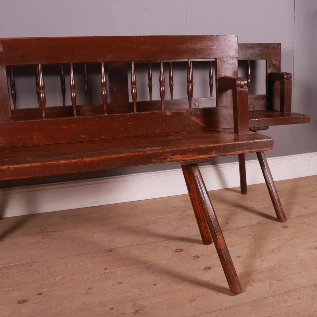 Set of Austrian Primitive Benches for sale at Pamono