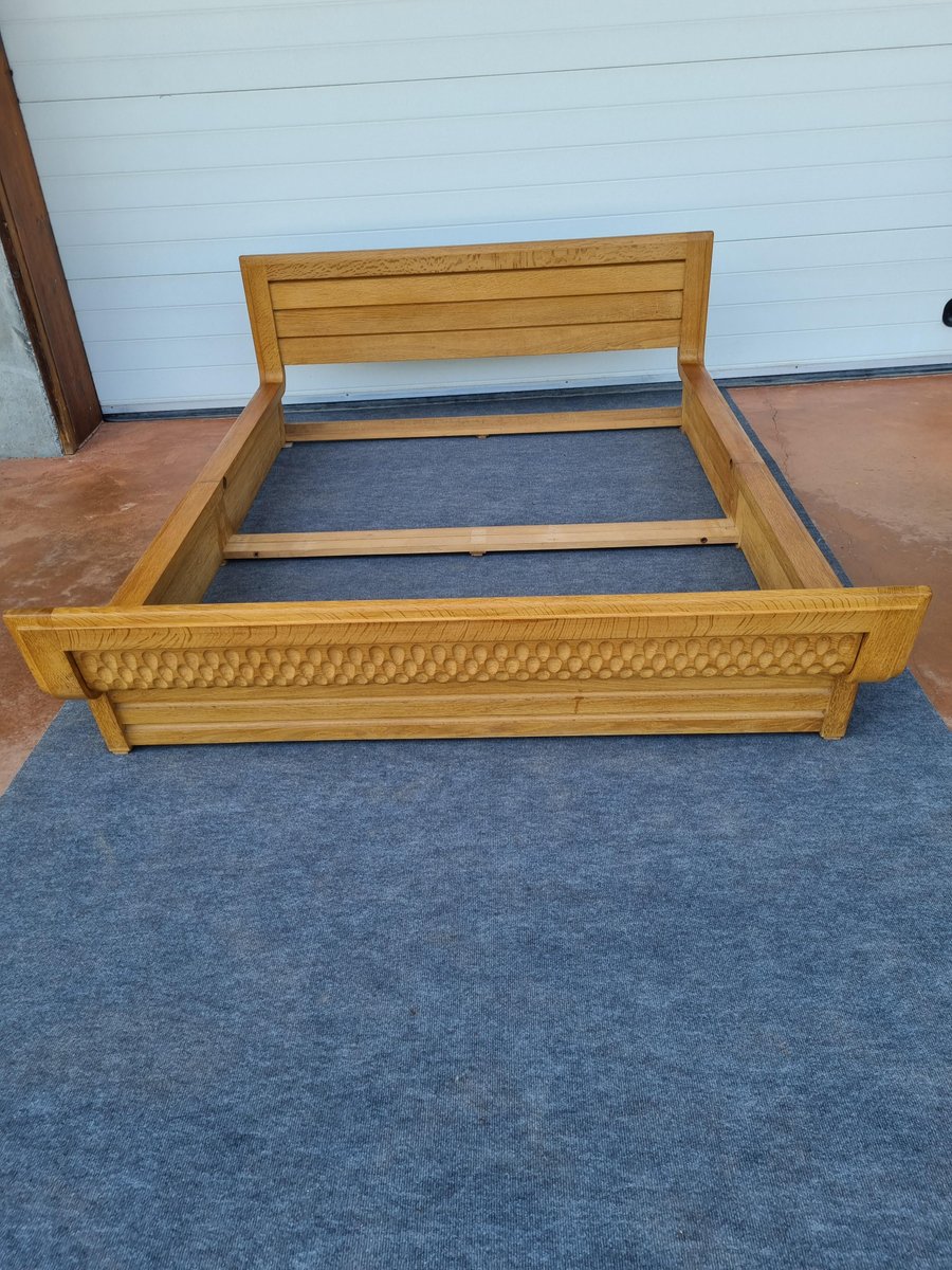 Lit par Guillerme et Chambron pour Votre Maison, 1970s en vente sur Pamono