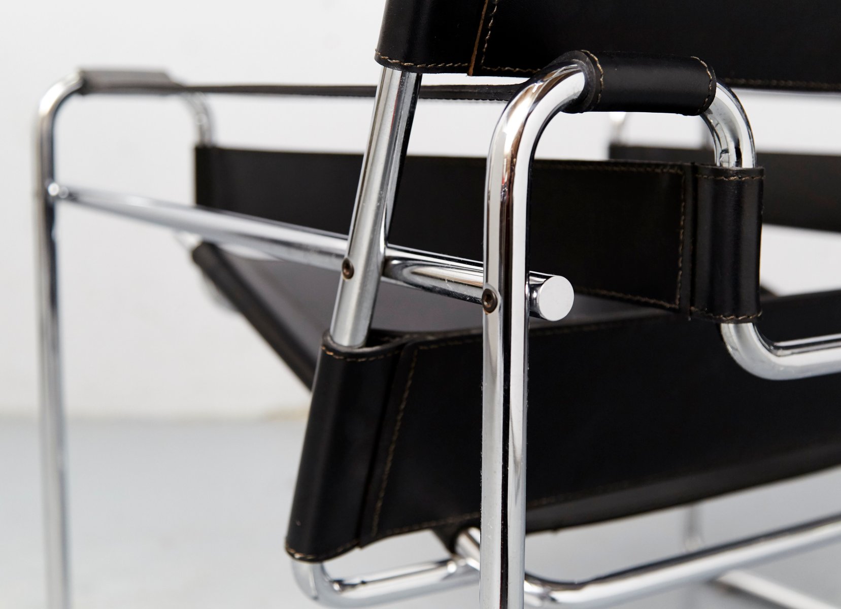 B3 Wassily Chair by Marcel Breuer for Gavina, 1970s for sale at Pamono