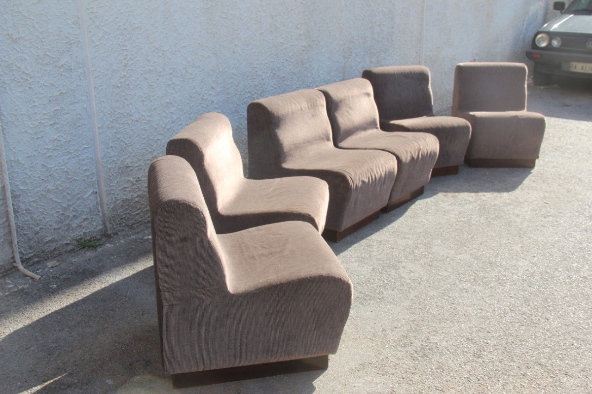 Canapé Modulable Vintage, Italie, 1970s en vente sur Pamono