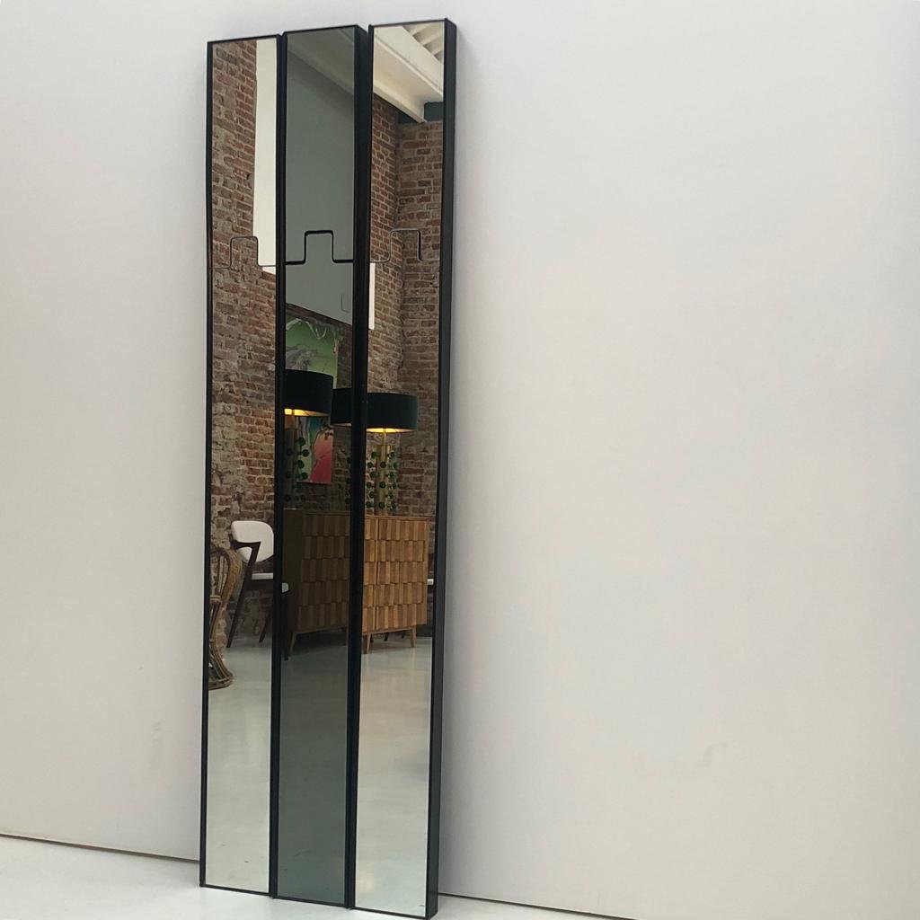 Large Italian Gonda Mirrors by Luciano Bertoncini for Elco, 1970s, Set ...