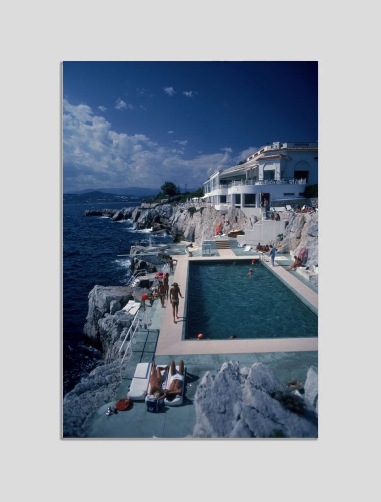 Eden Roc Pool Print by Slim Aarons for sale at Pamono