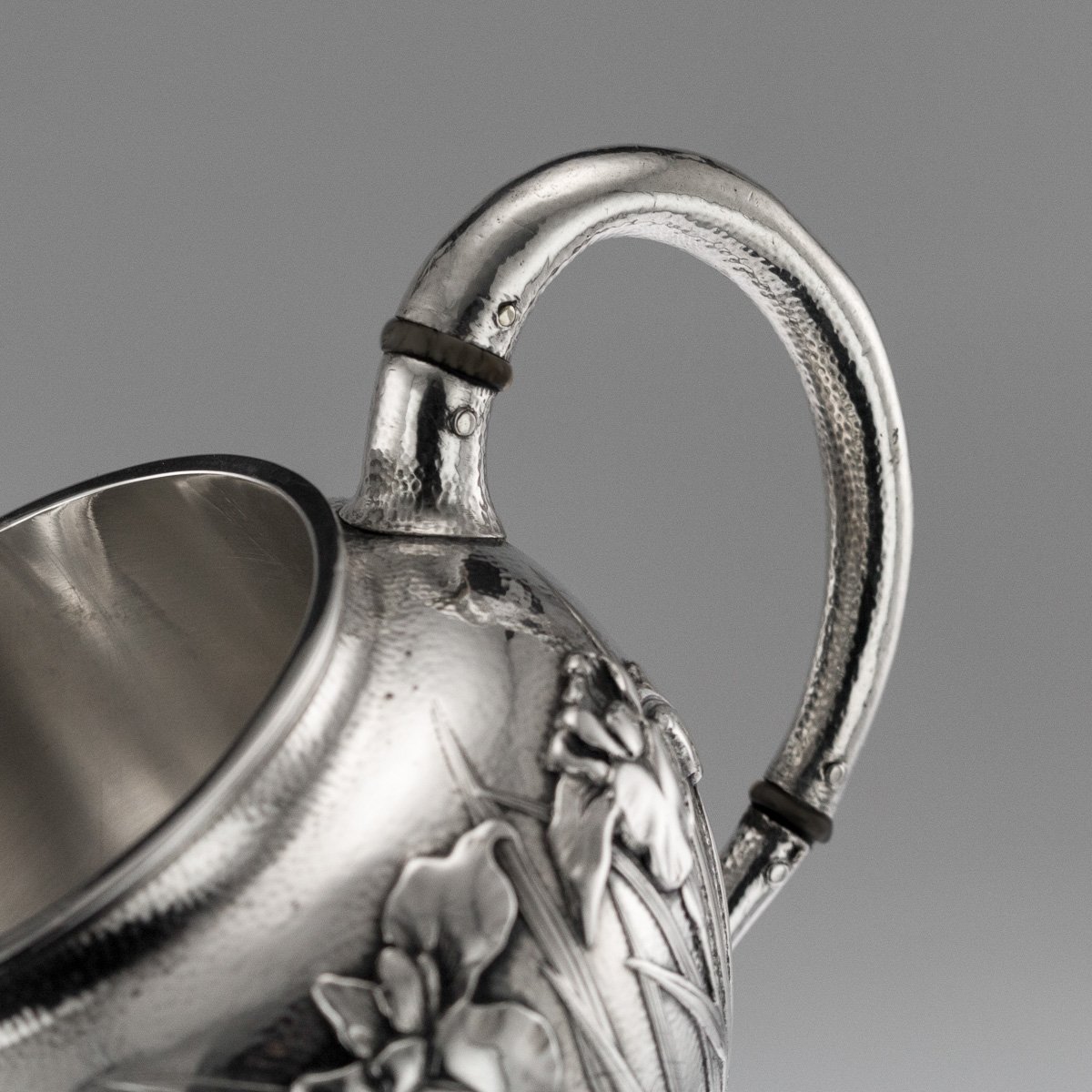 Antique Japanese Solid Silver Tea and Coffee Set by Samurai Shokai ...