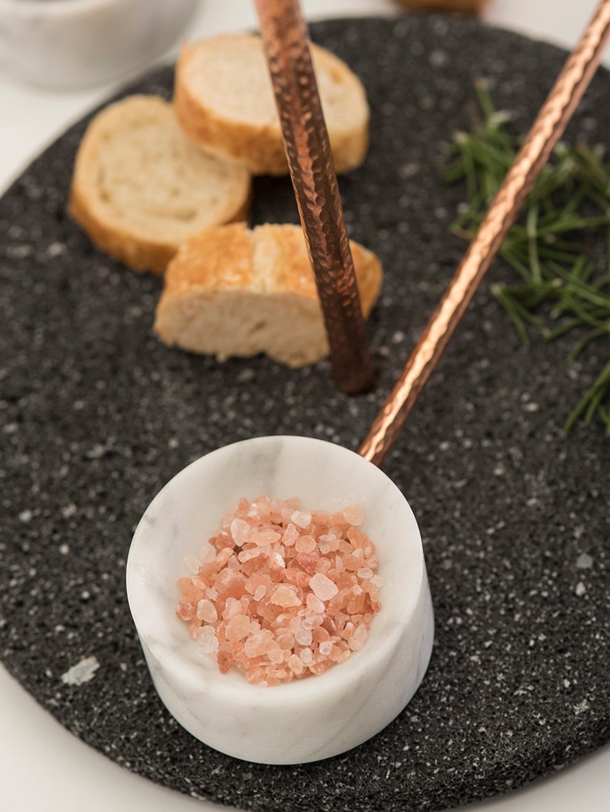 Tribu Volcanic Rock Tray and Spice Containers by Caterina Moretti and ...