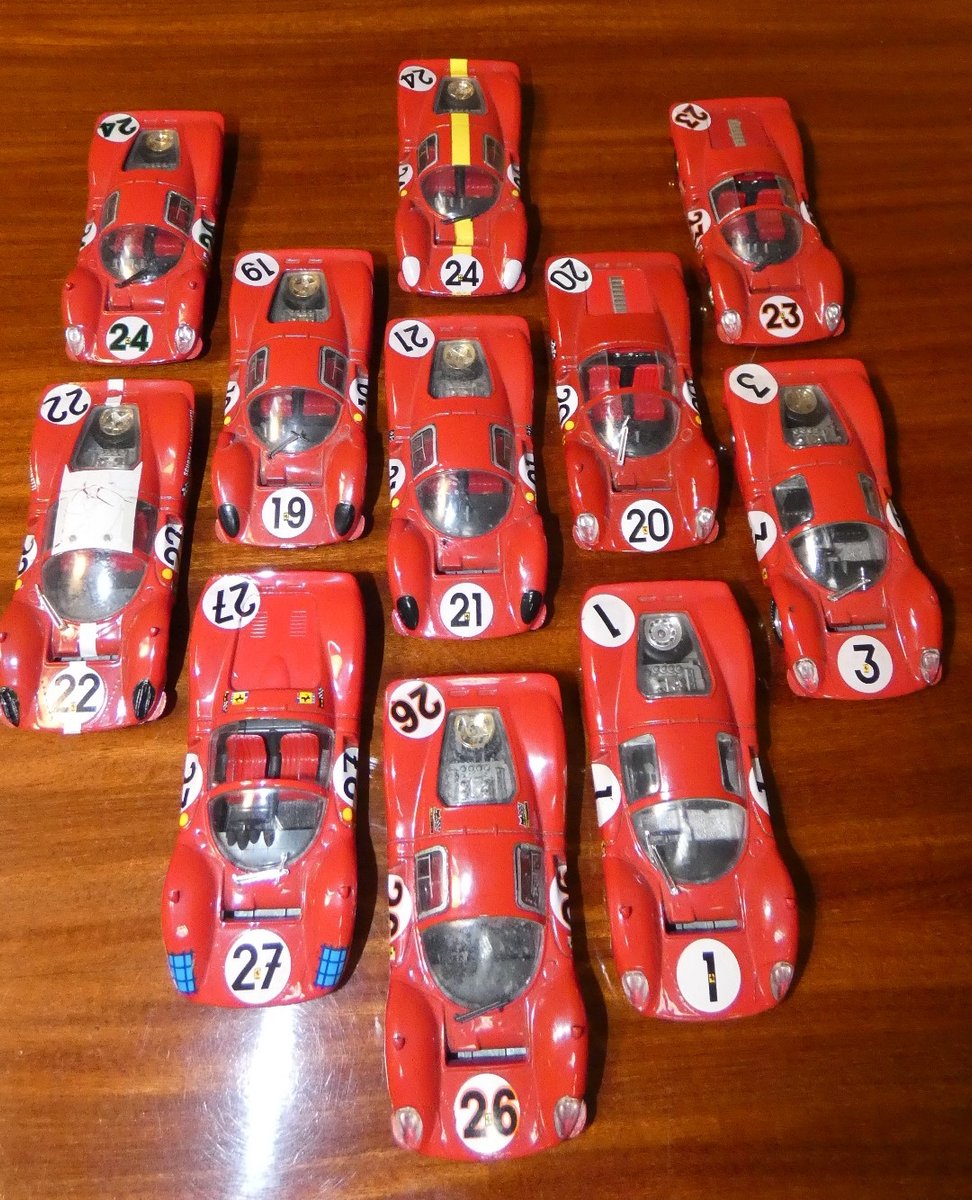 Scuderia Ferrari Historical Archive Model Cars, Italy, 1984, Set of 64 ...