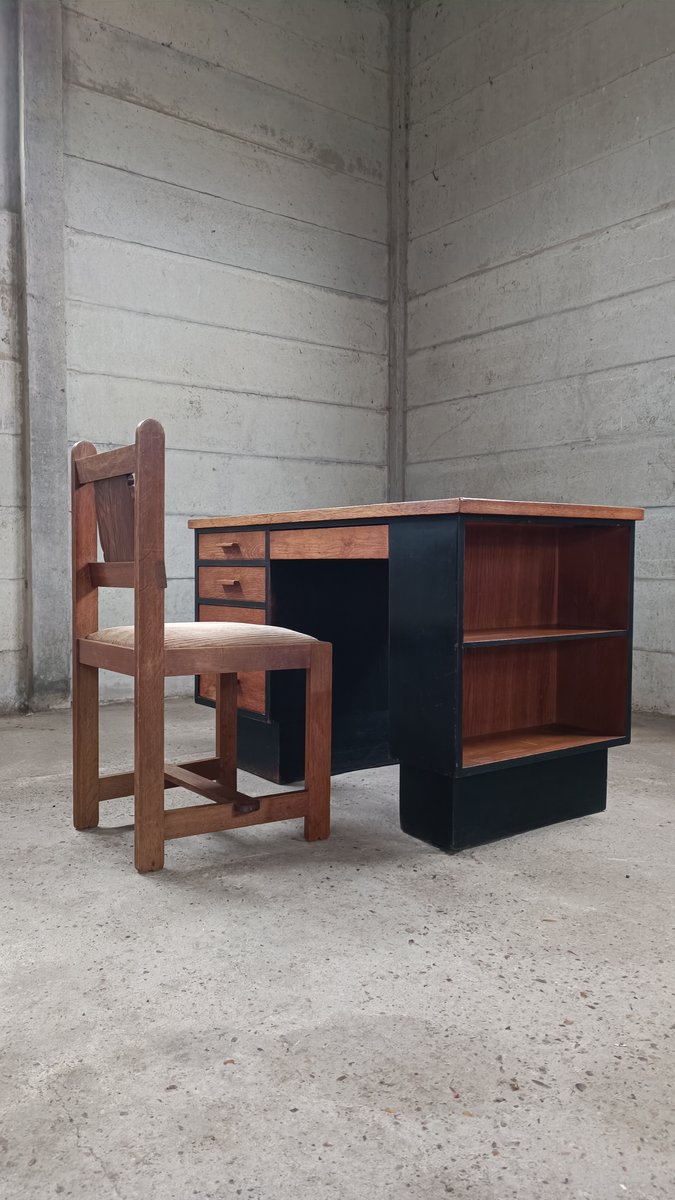 Dutch Modern Desk by J. A. Muntendam, 1920s for sale at Pamono