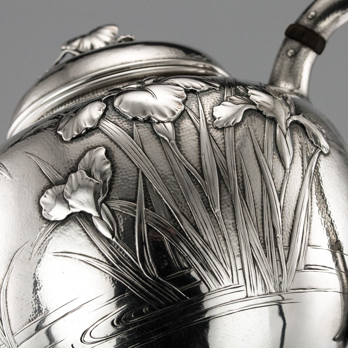 Antique Japanese Solid Silver Tea and Coffee Set by Samurai Shokai ...